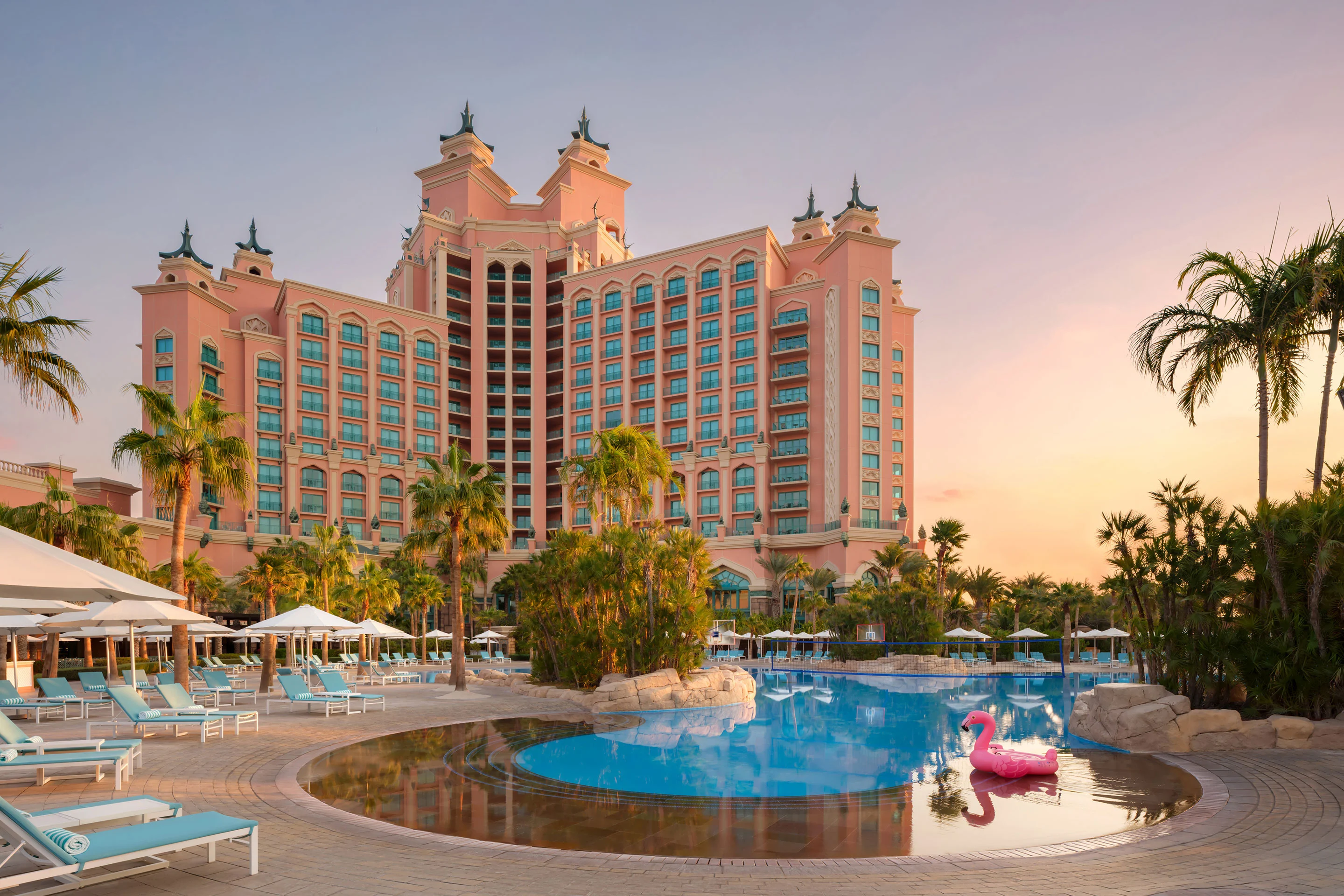 Pool & Beach (with Private Cabanas) @ Atlantis The Palm: Dubai’s ...